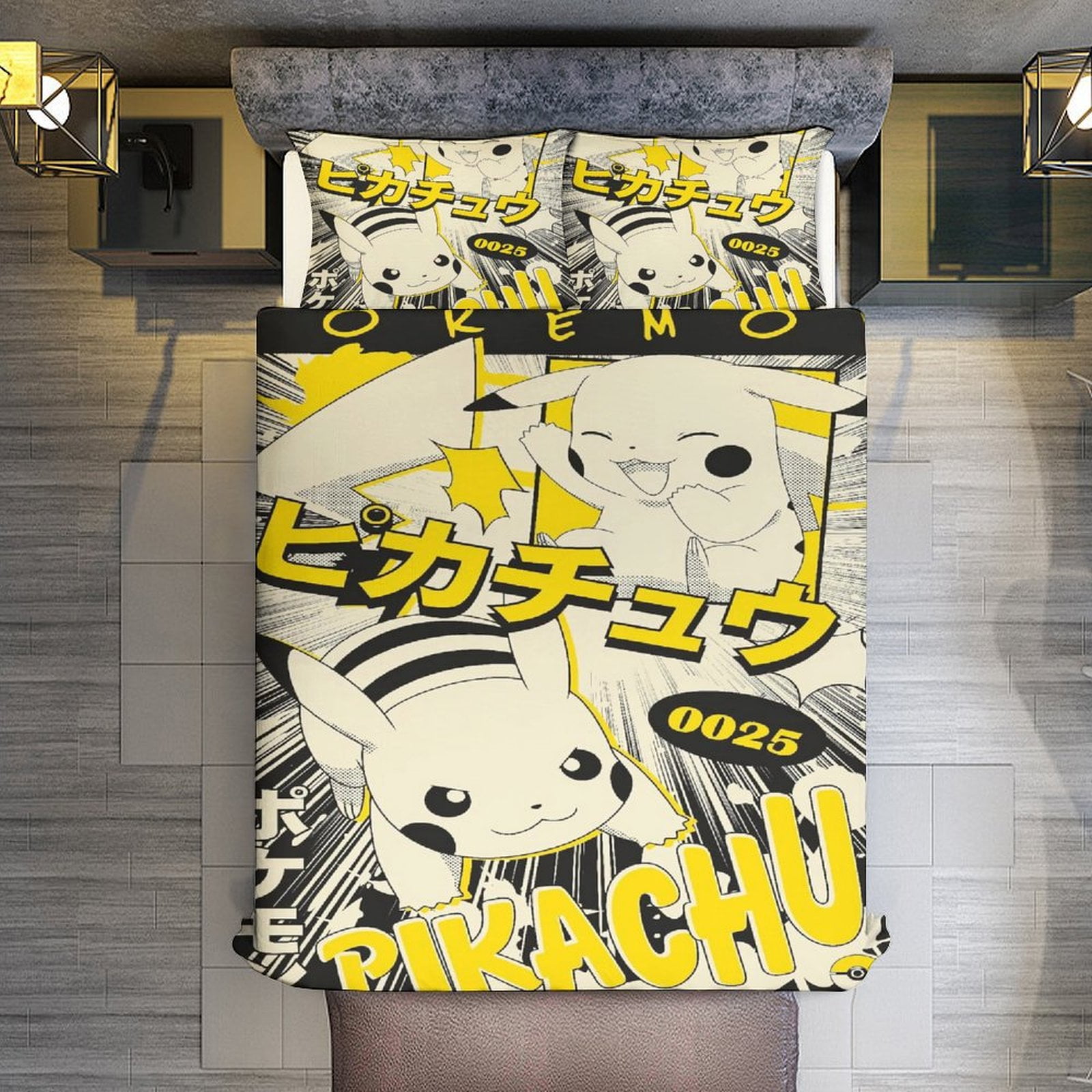 Comforter Set Queen Size,Trends International Pokémon - Pikachu Anime ...