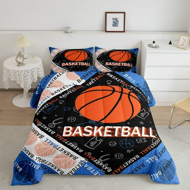 Comforter Set Soccer Ball Sports Pattern Bedding Bed Set for Kids Boys ...