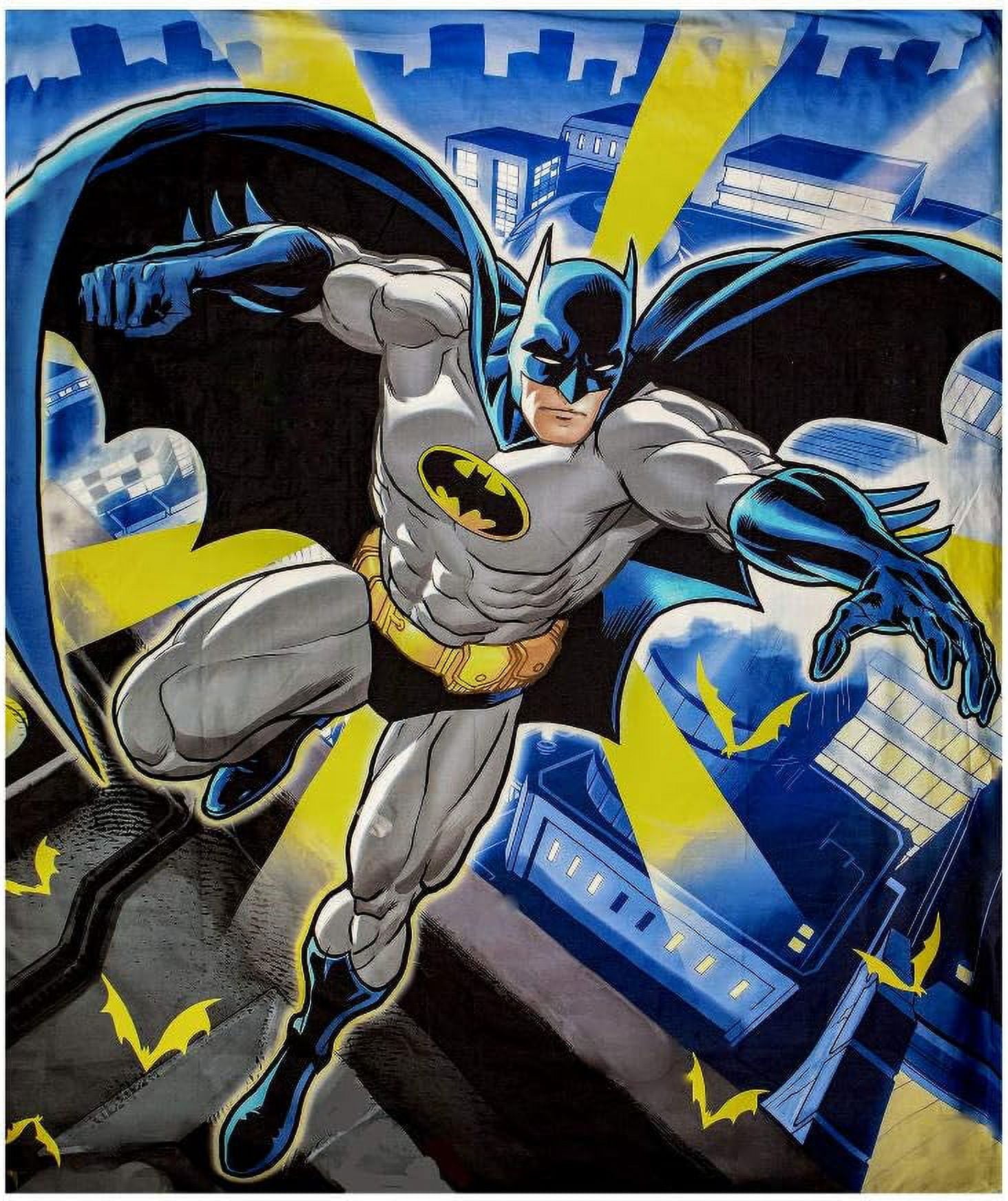 Comforter Set Twin - Batman in City - Twin Bed 86"x 68" with 1 Pillow ...