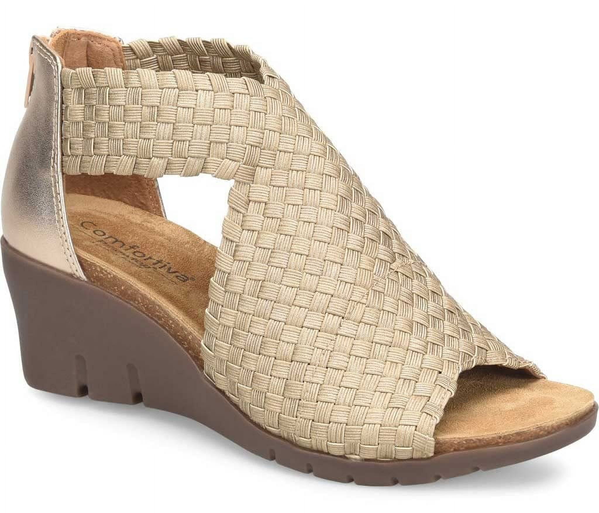Comfortiva Alesha Gold 7 W D - Walmart.com