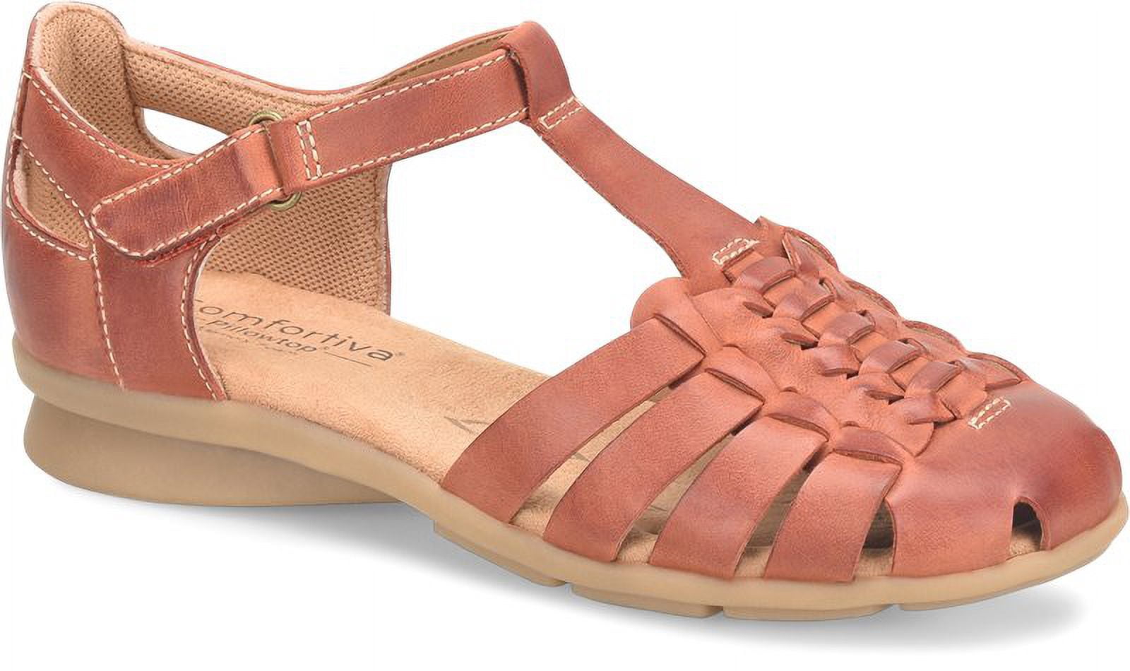 Comfortiva Women's Persa Sandal Rust - CT0041802 - Walmart.com