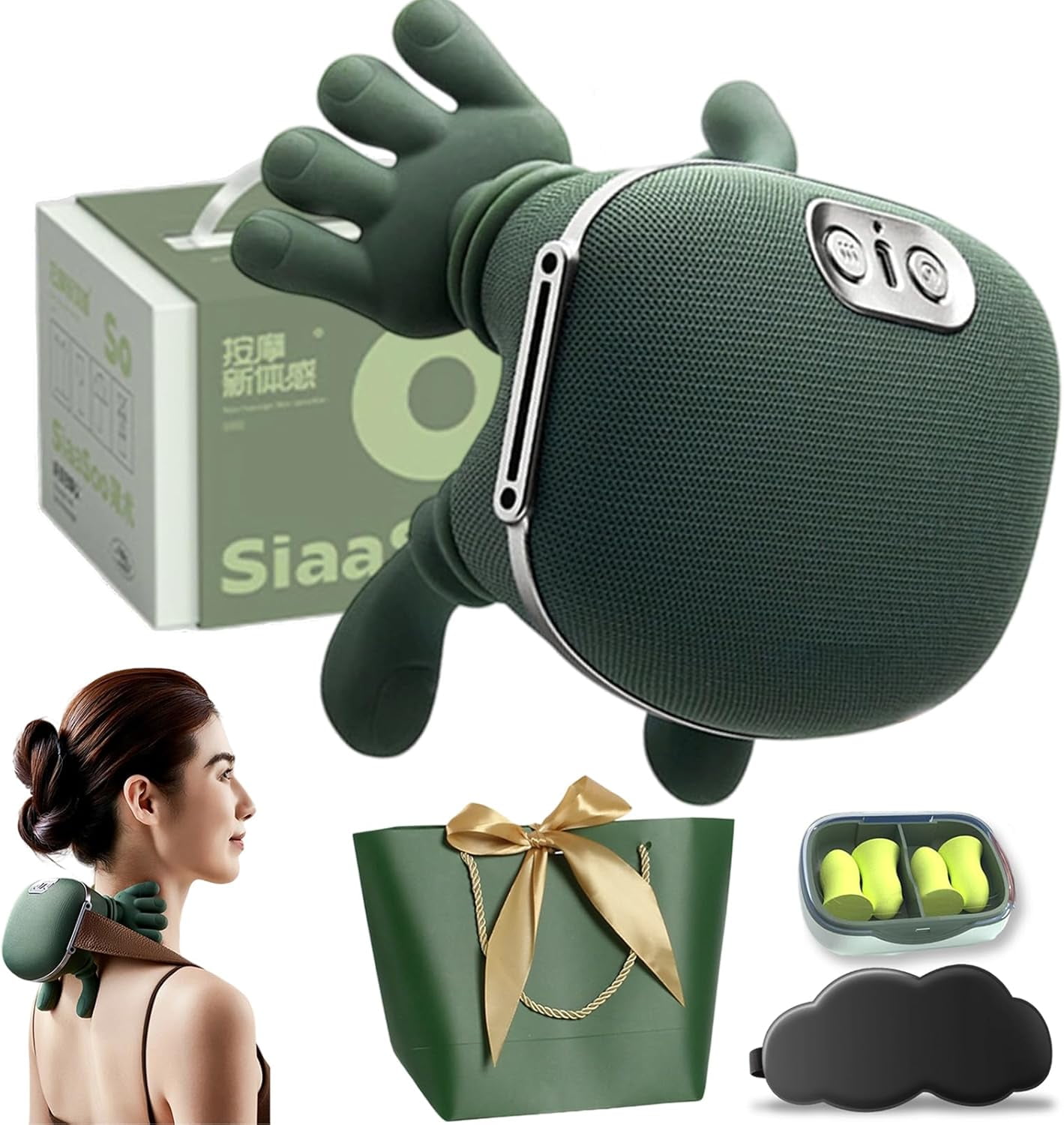 Comfortsoma Portable Neck and Back Relaxing Massager, 2026 Upraded Neck ...