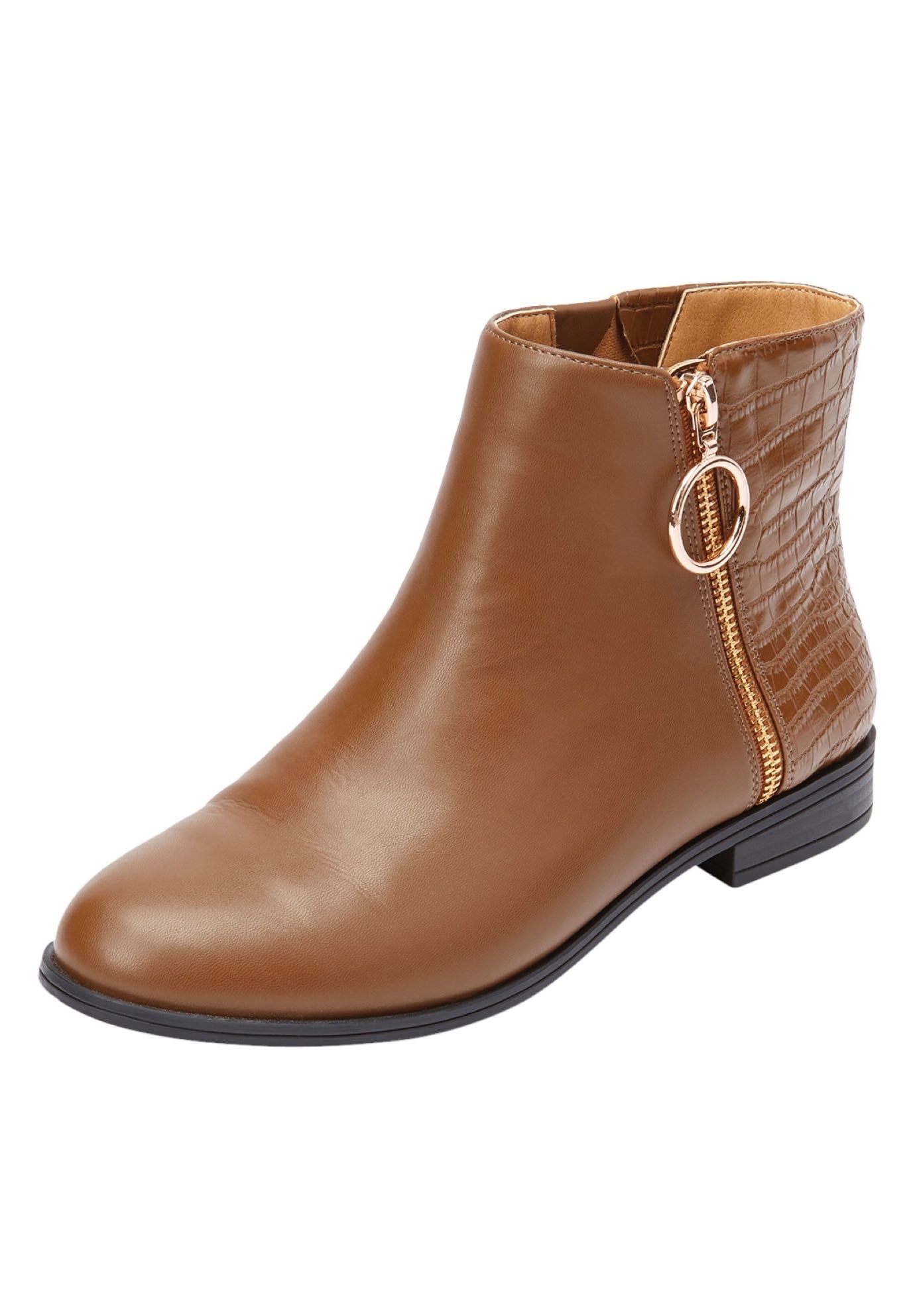 Comfortview Addi Bootie Short Ankle Boot Women's Winter Shoes (Wide ...