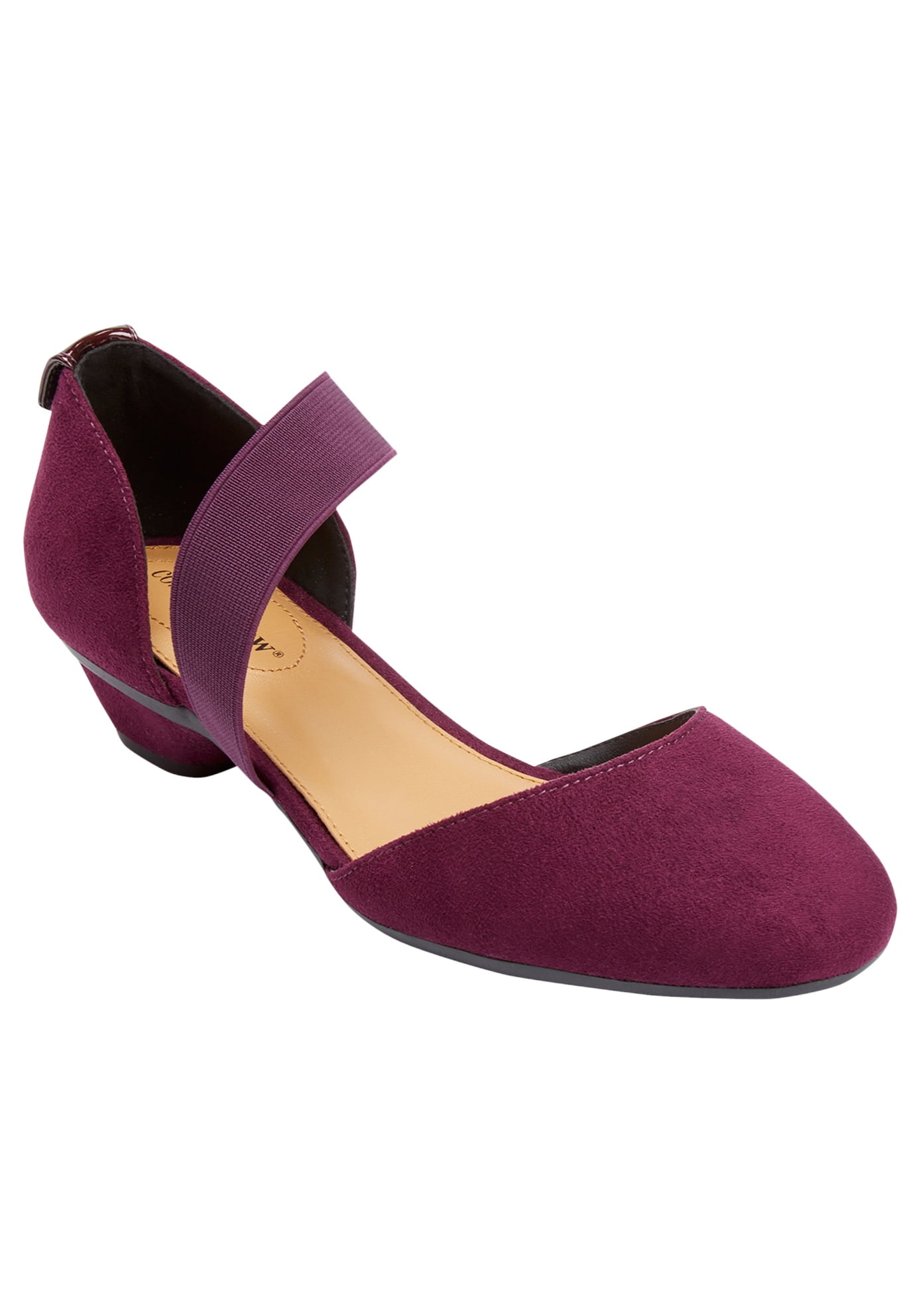 Comfortview Camilla Pump, Low Heel Dress Shoes, Wide Widths Available ...