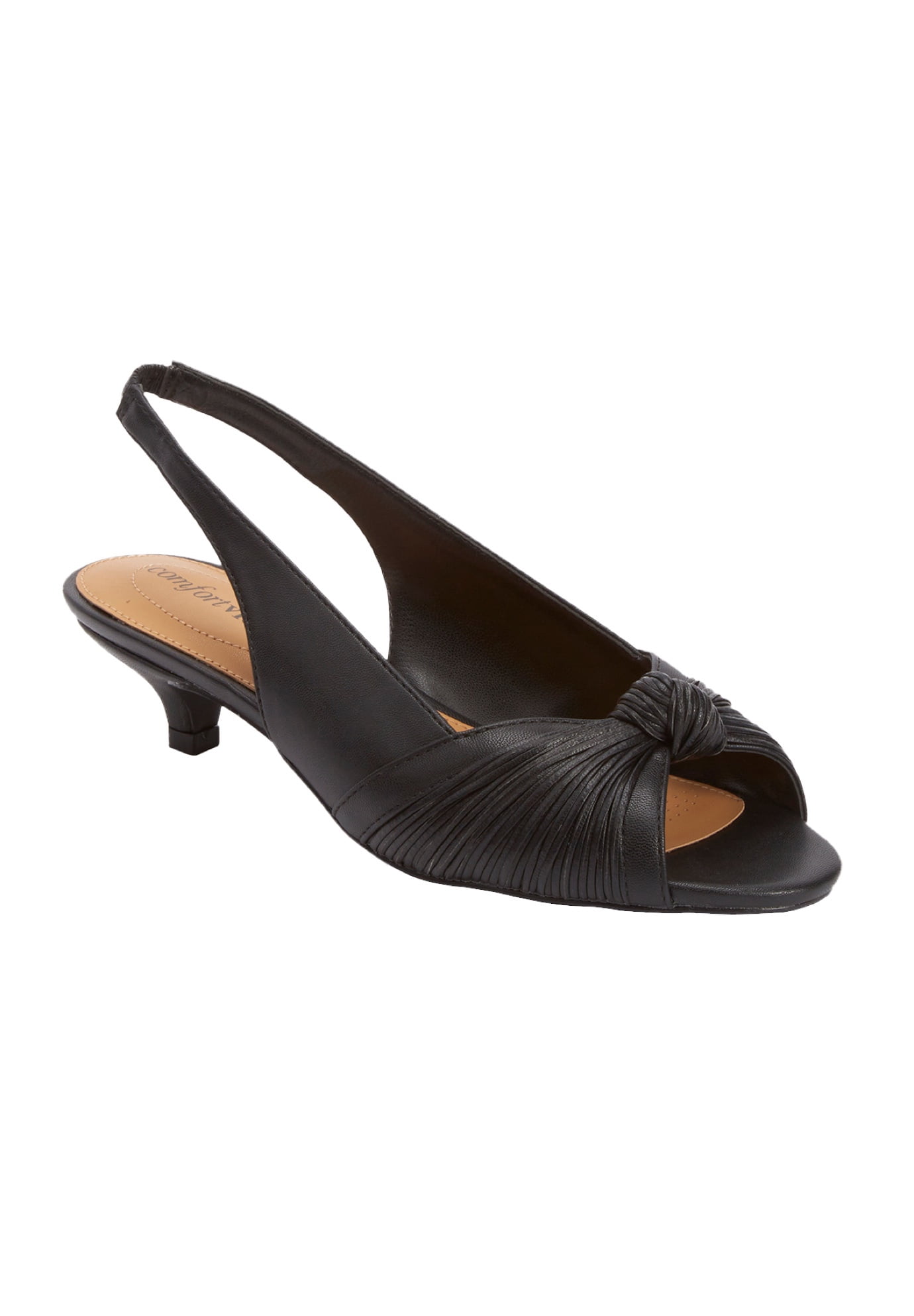 Comfortview Katelyn Slingback Low Heel Women's Dress Shoes (Wide Widths ...