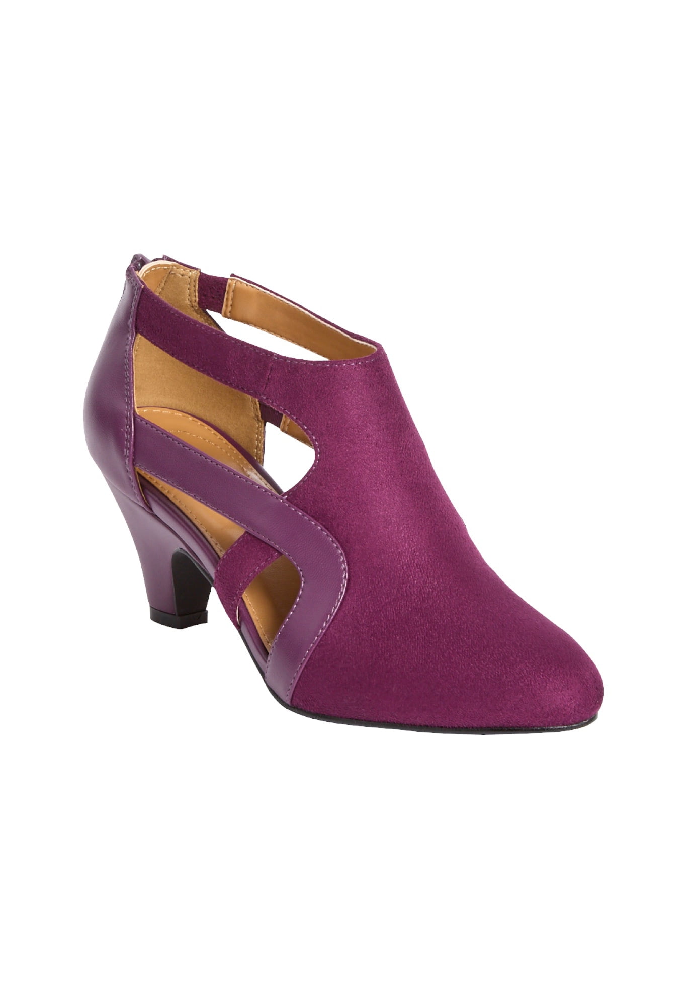 Comfortview Sage Shootie Low Heel Pump Women's Dress Shoes (Wide Widths ...