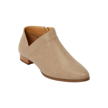 Comfortview Corrine Bootie Short Ankle Boot Low Heel Women's Shoes ...