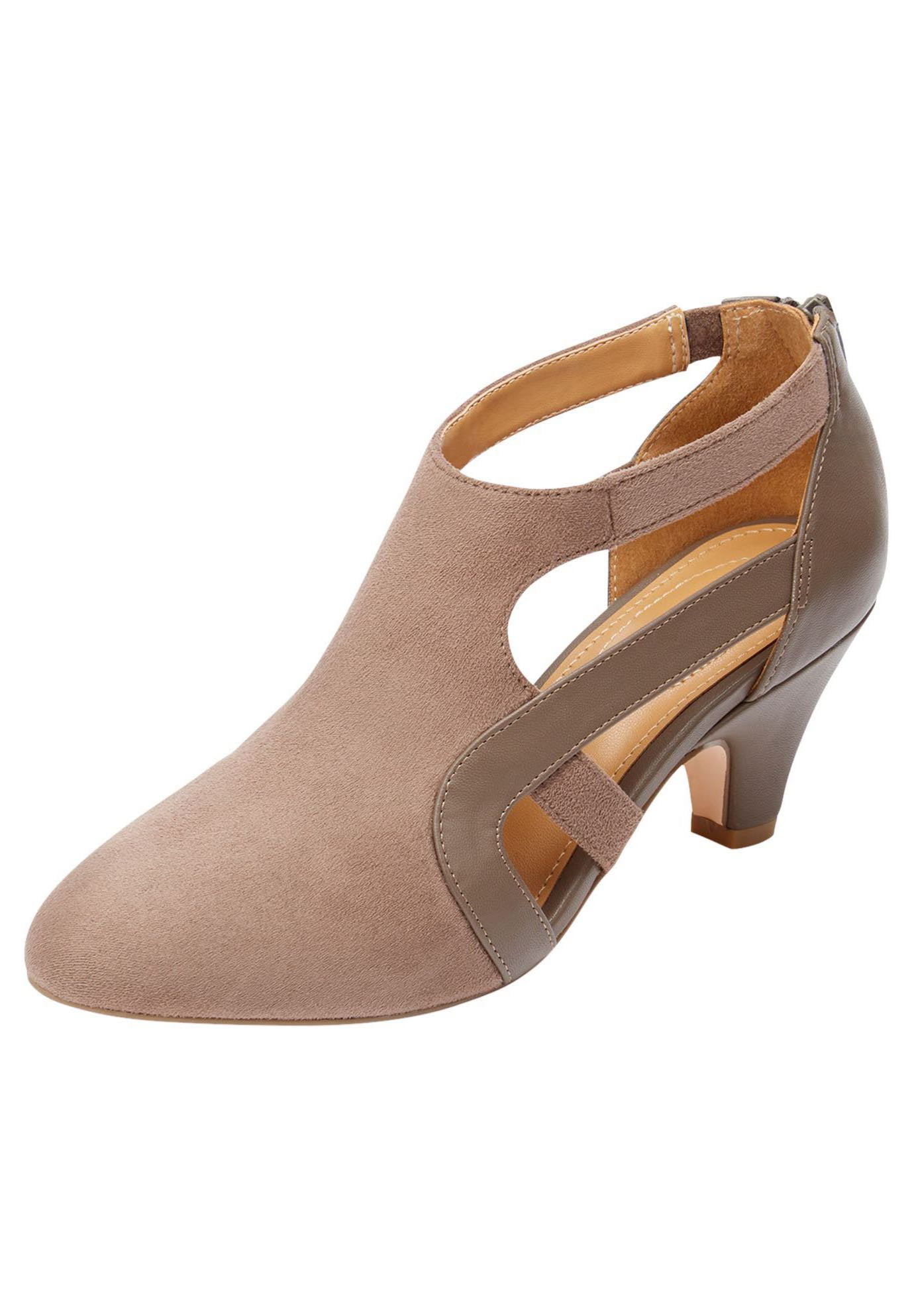 Comfortview Sage Shootie Low Heel Pump Women's Dress Shoes (Wide Widths ...