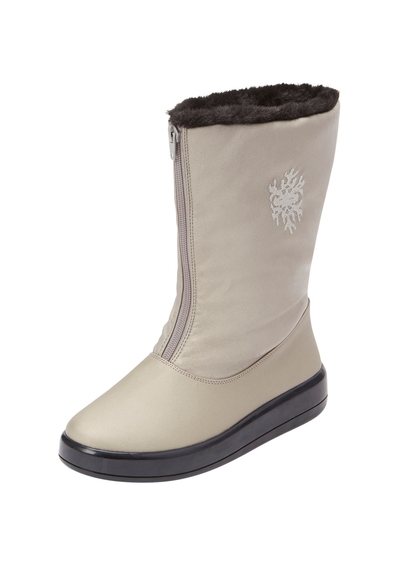 Comfortview Snowflake Weather Boot Mid Calf Women's Winter Snow Boots ...