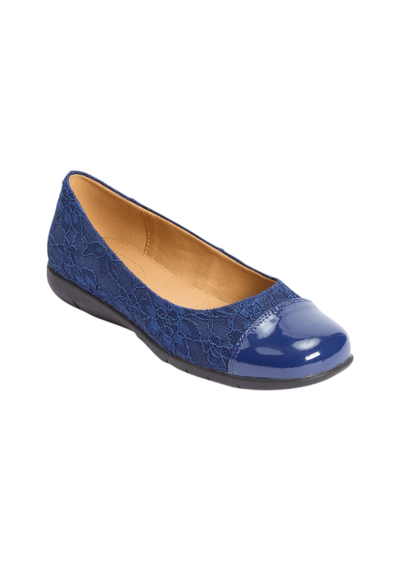 Comfortview Women's The Fay Slip On Flat - Walmart.com