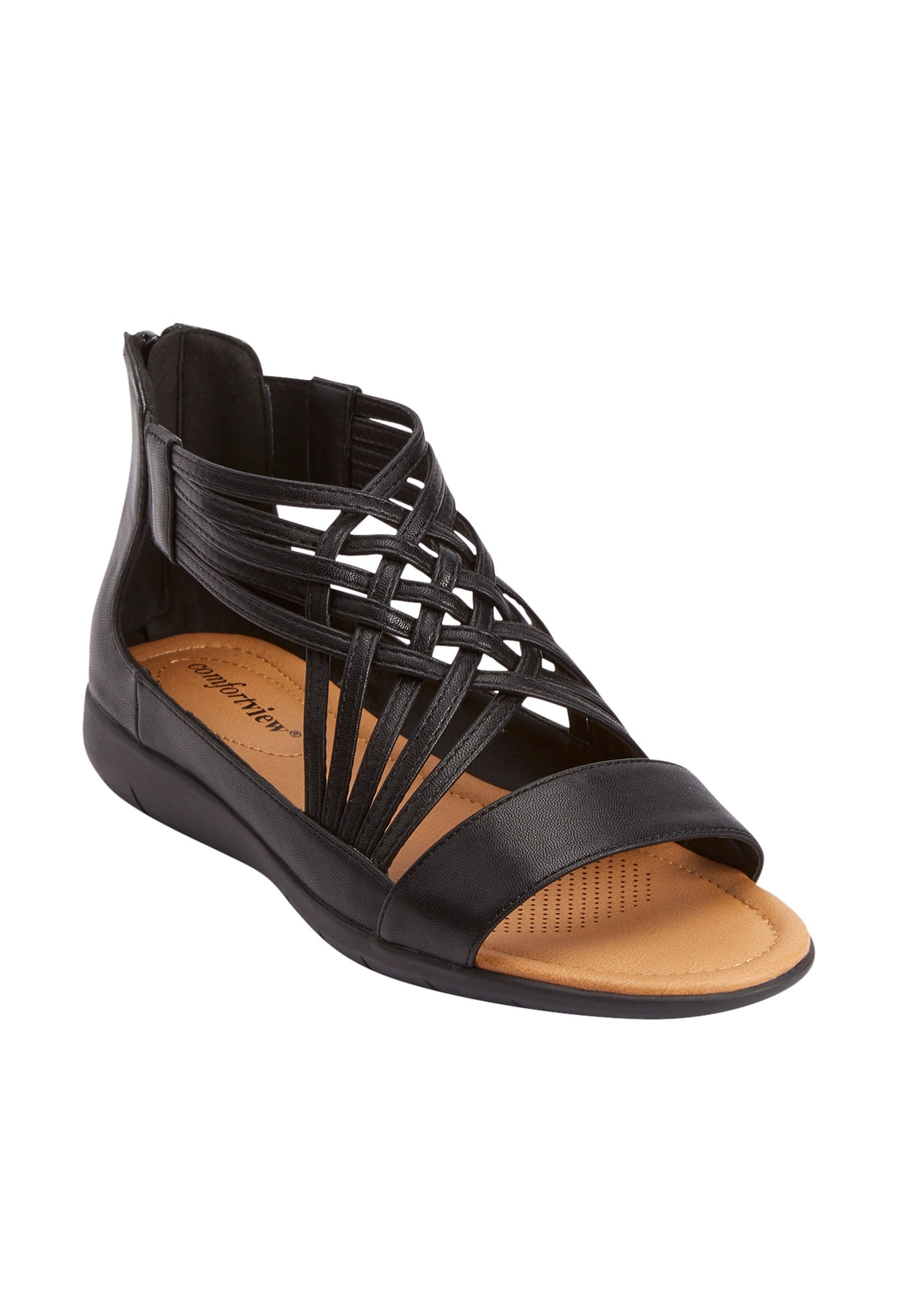 Comfortview Women's (Wide Widths Available) The Alicia Sandal - Walmart.com