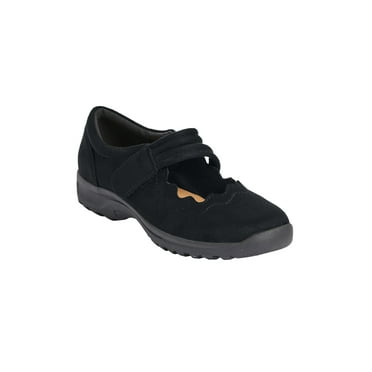 Comfortview Women's Wide Width The Leisa Flat Shoes - Walmart.com