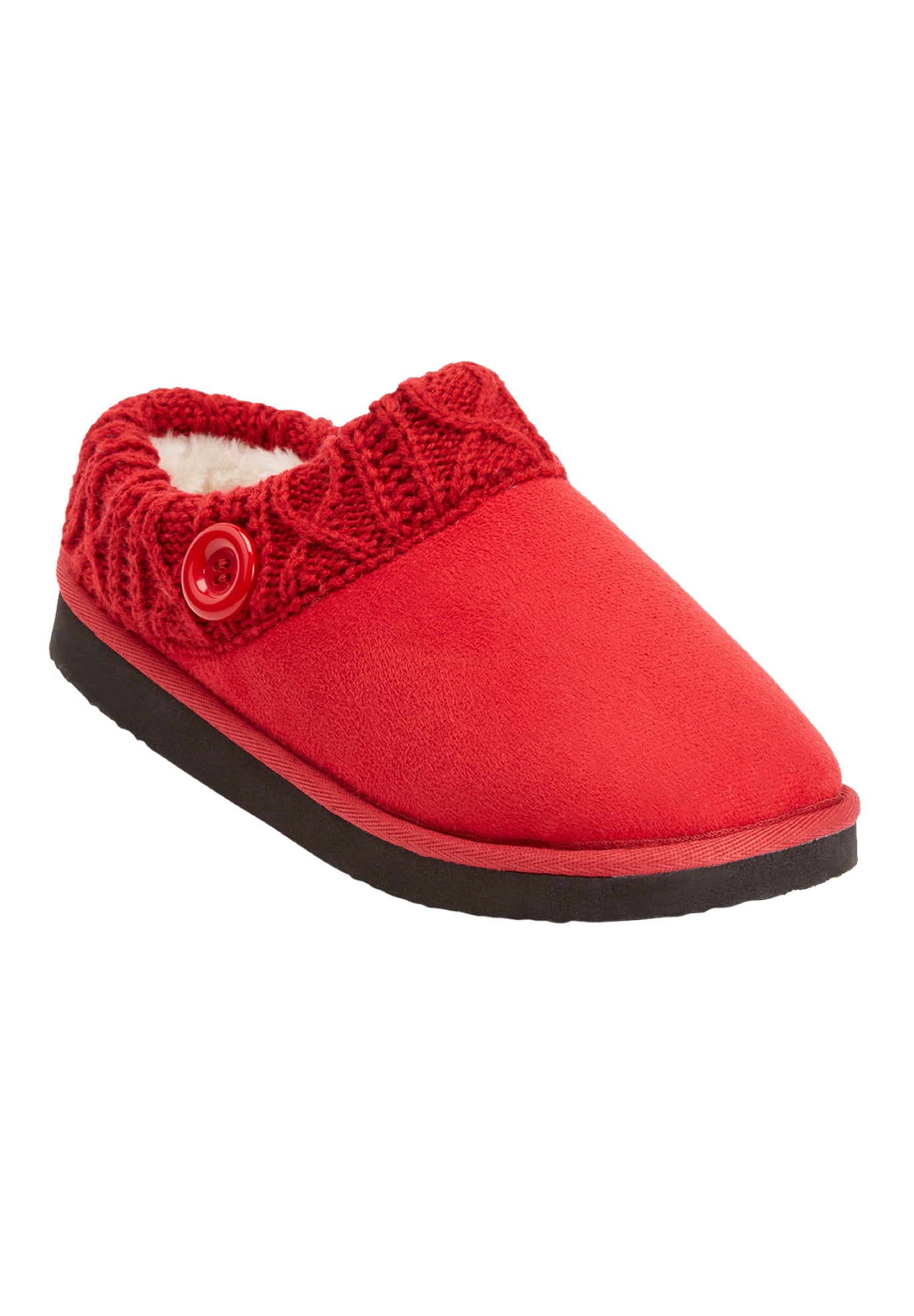 Comfortview Women's Wide Width The Leela Slipper Slippers - Walmart.com