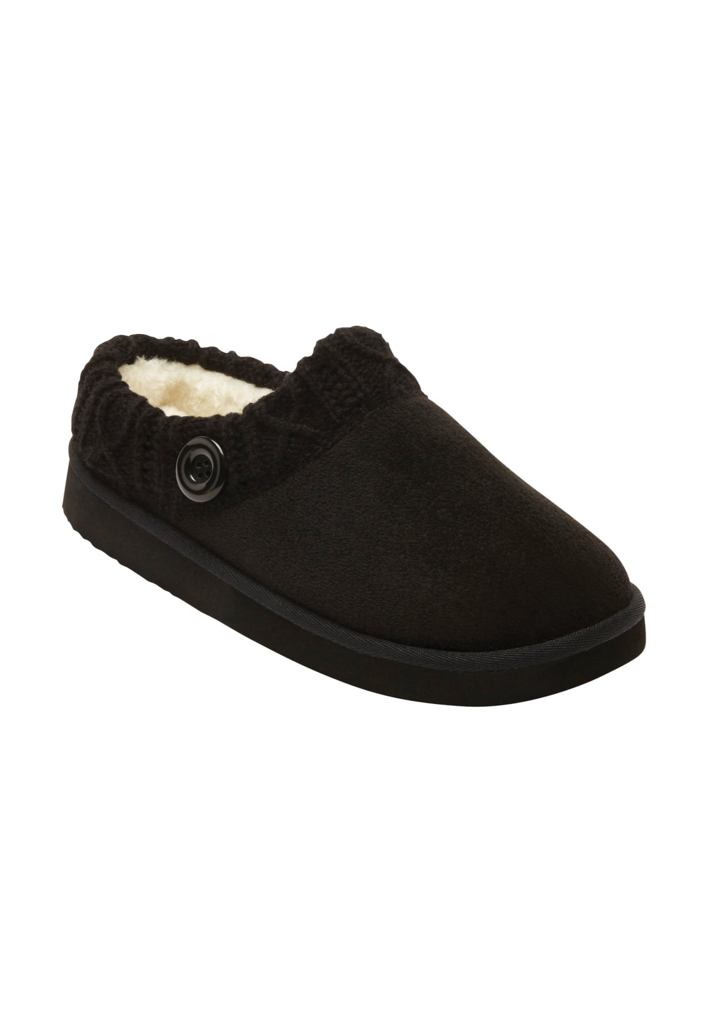 Comfortview Women's Wide Width The Leela Slipper Slippers - Walmart.com