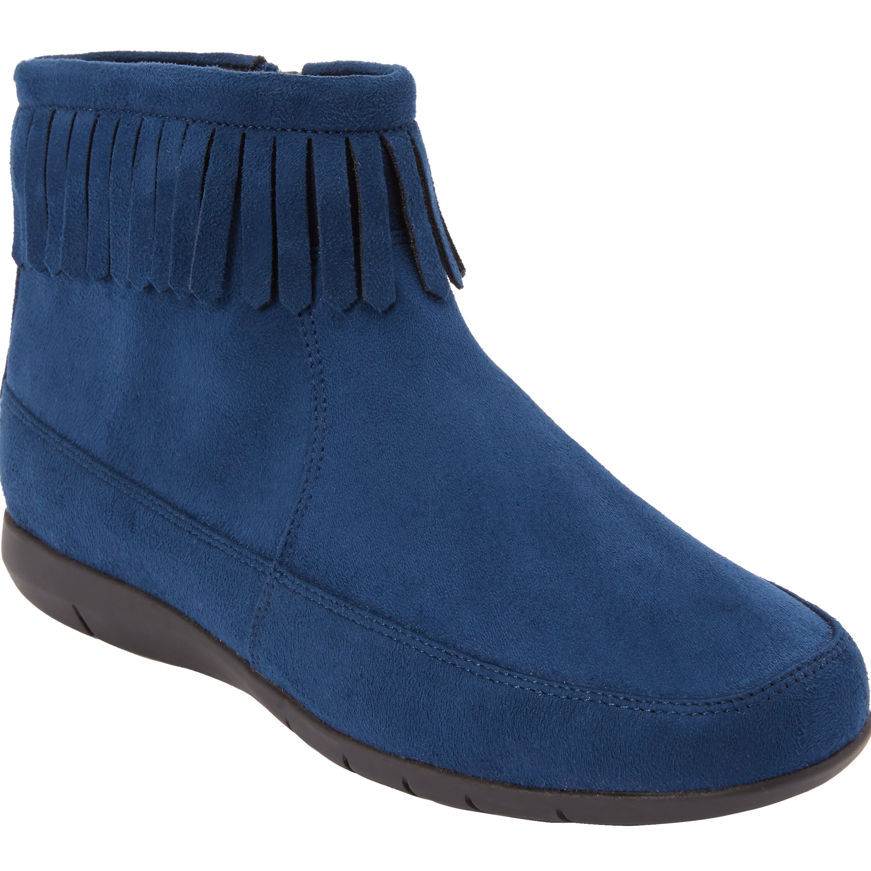 Comfortview Women's Wide Width The Marion Shootie - 10 WW, Dark Denim ...