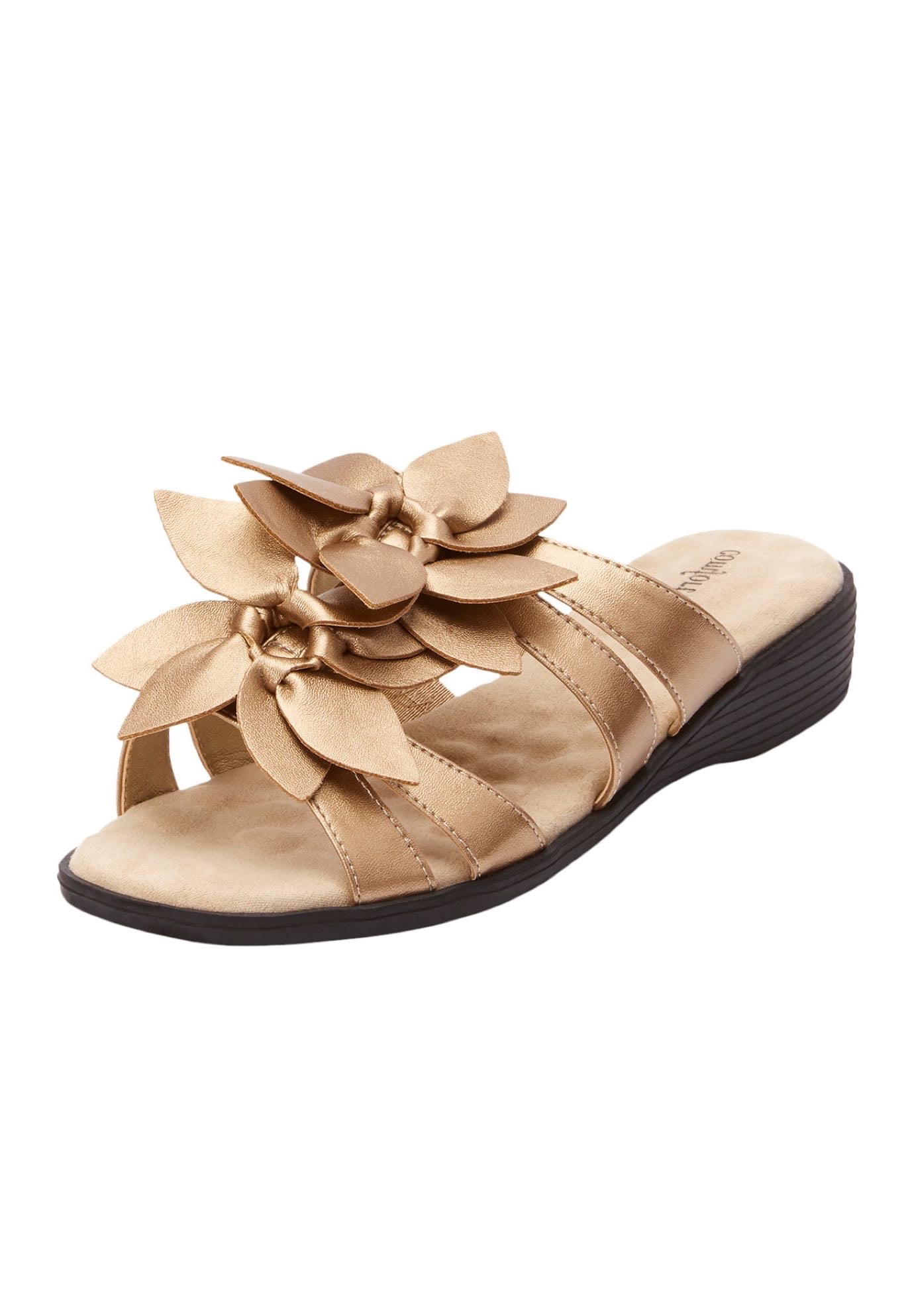 Comfortview Women's The Paula Slip On Sandal - Walmart.com