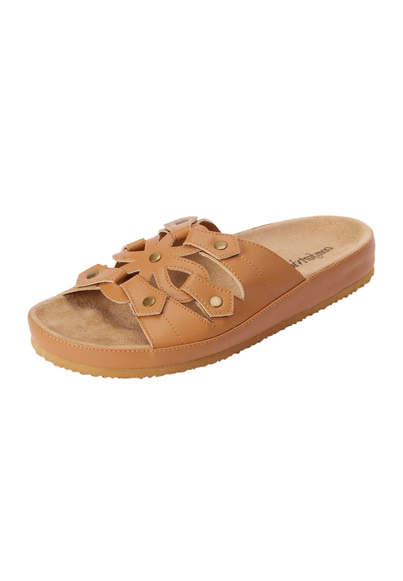 Comfortview Women's The Summer Slip On Footbed Sandal - Walmart.com