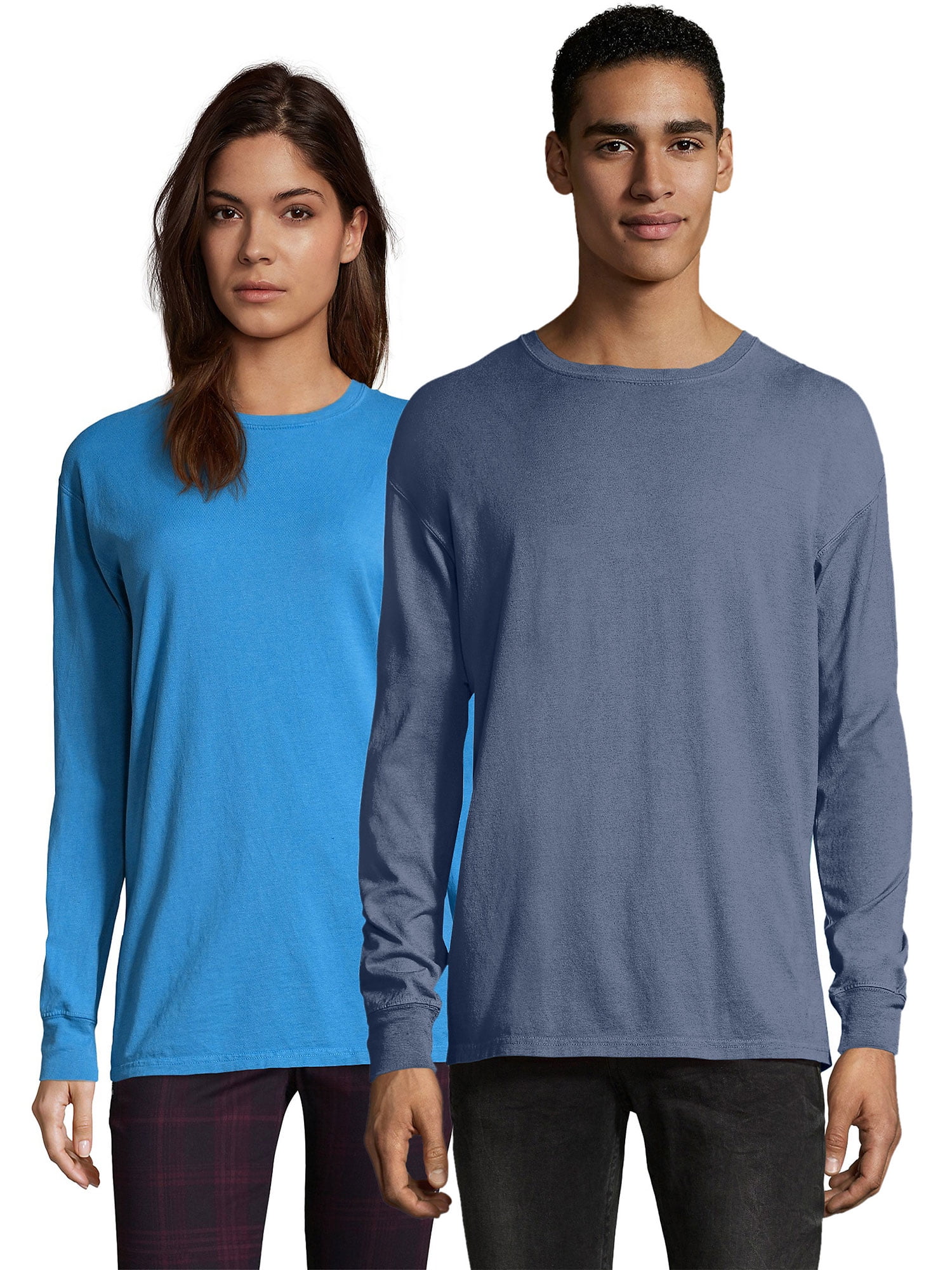 Comfortwash By Hanes Men's Garment Long Sleeve T-Shirt - Walmart.com