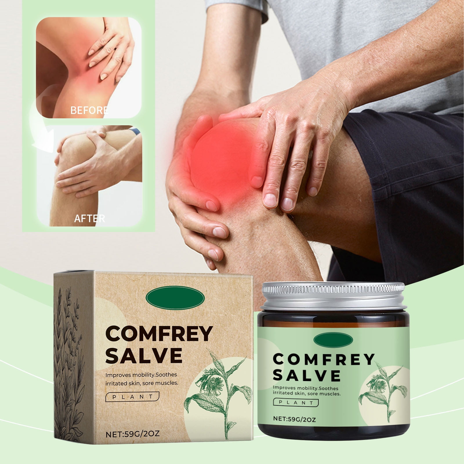 Comfrey Joint And Muscle Soothing And For Neck And Back Joint ... Comfrey Joint And Muscle Soothing And For Neck And Back Joint ...