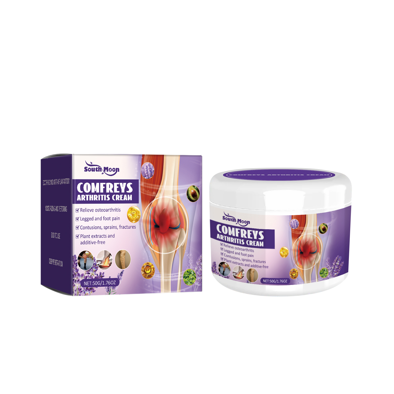 Comfrey Joint Care Cream, Relieve Shoulder, Neck And Back Joint ...