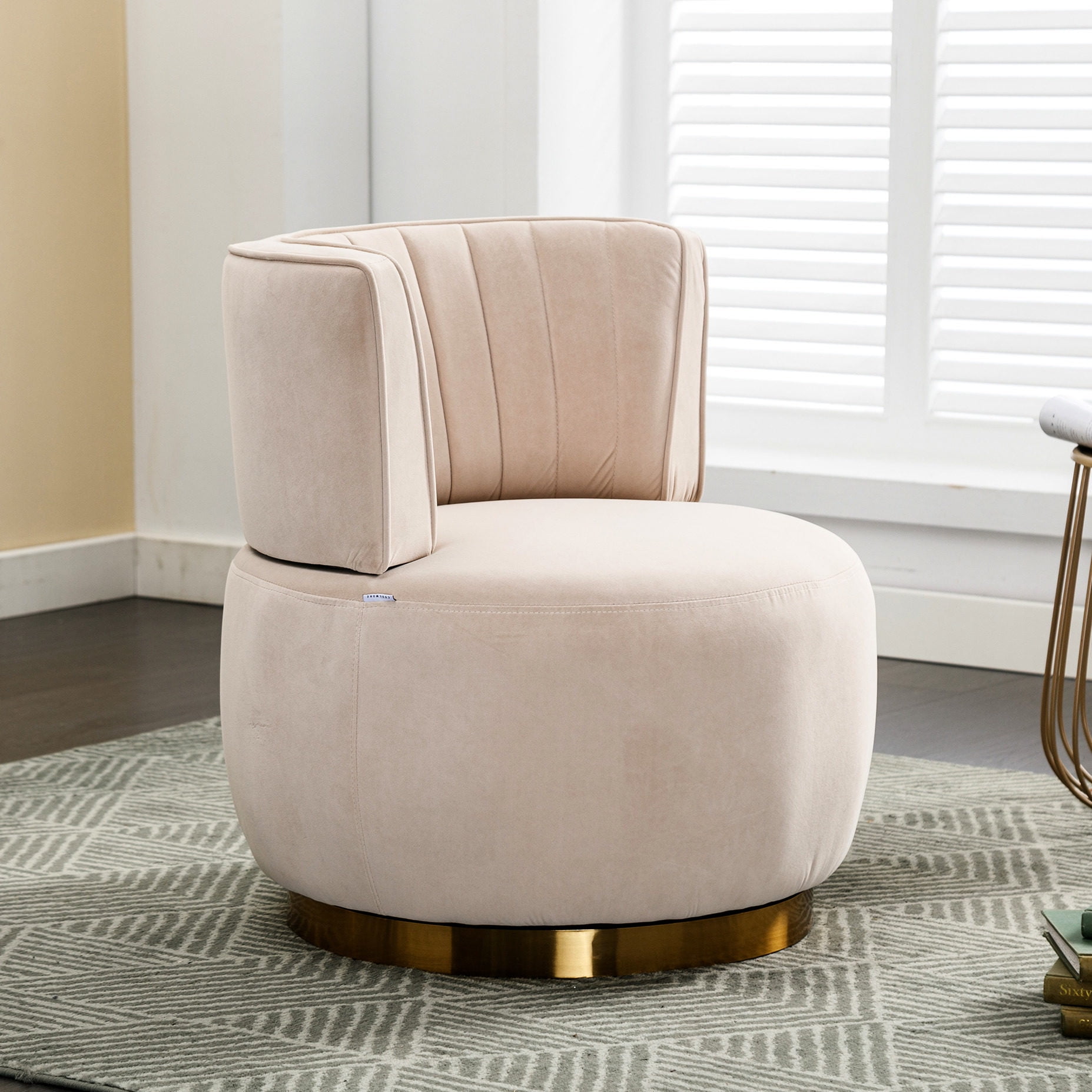 Comfy 360 Degree Swivel Armchair | Suitable for Vanity and Dressing ...