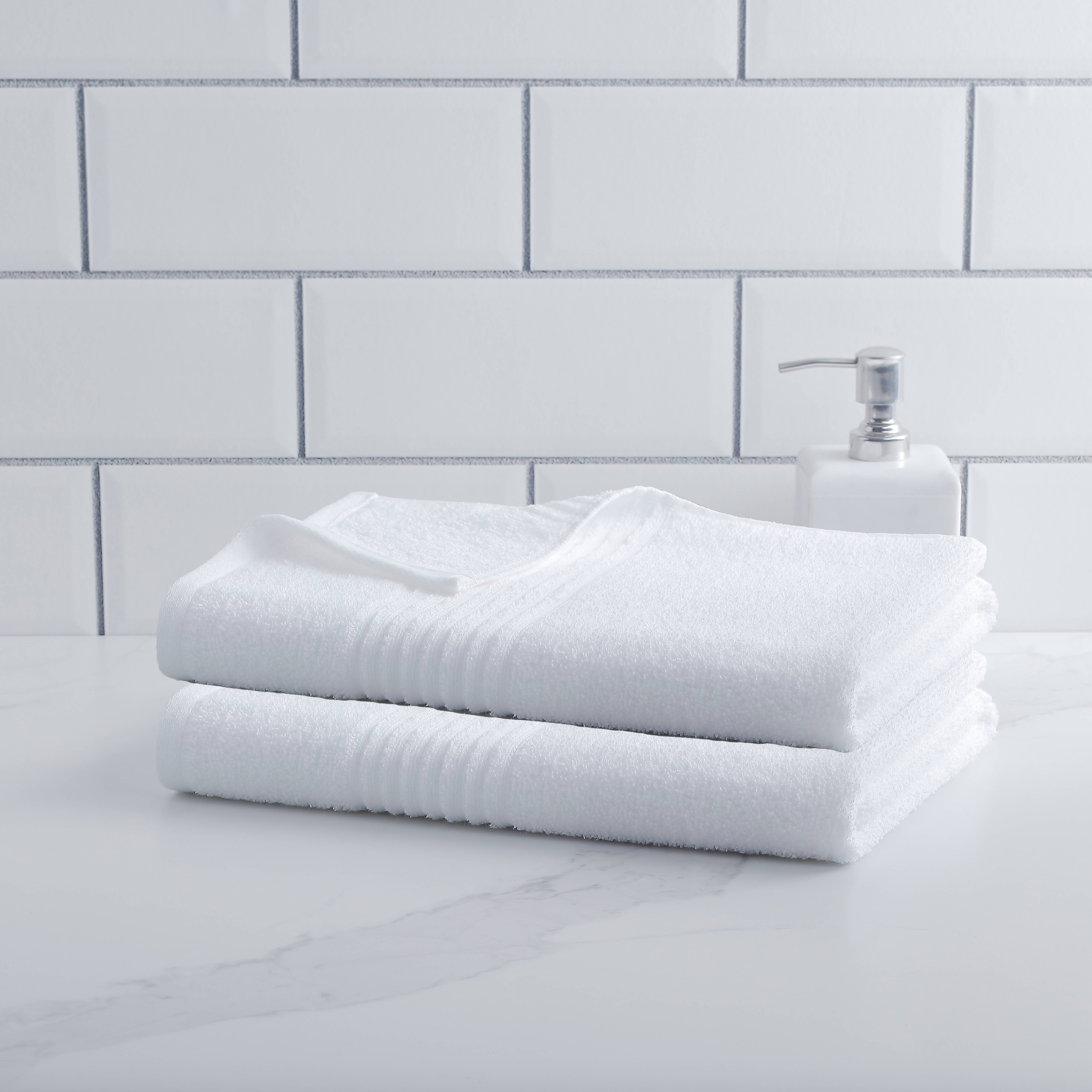 Premium Bath Towels Set of 3, (27 x 52 Inches) 100% Cotton, Lightweight ...