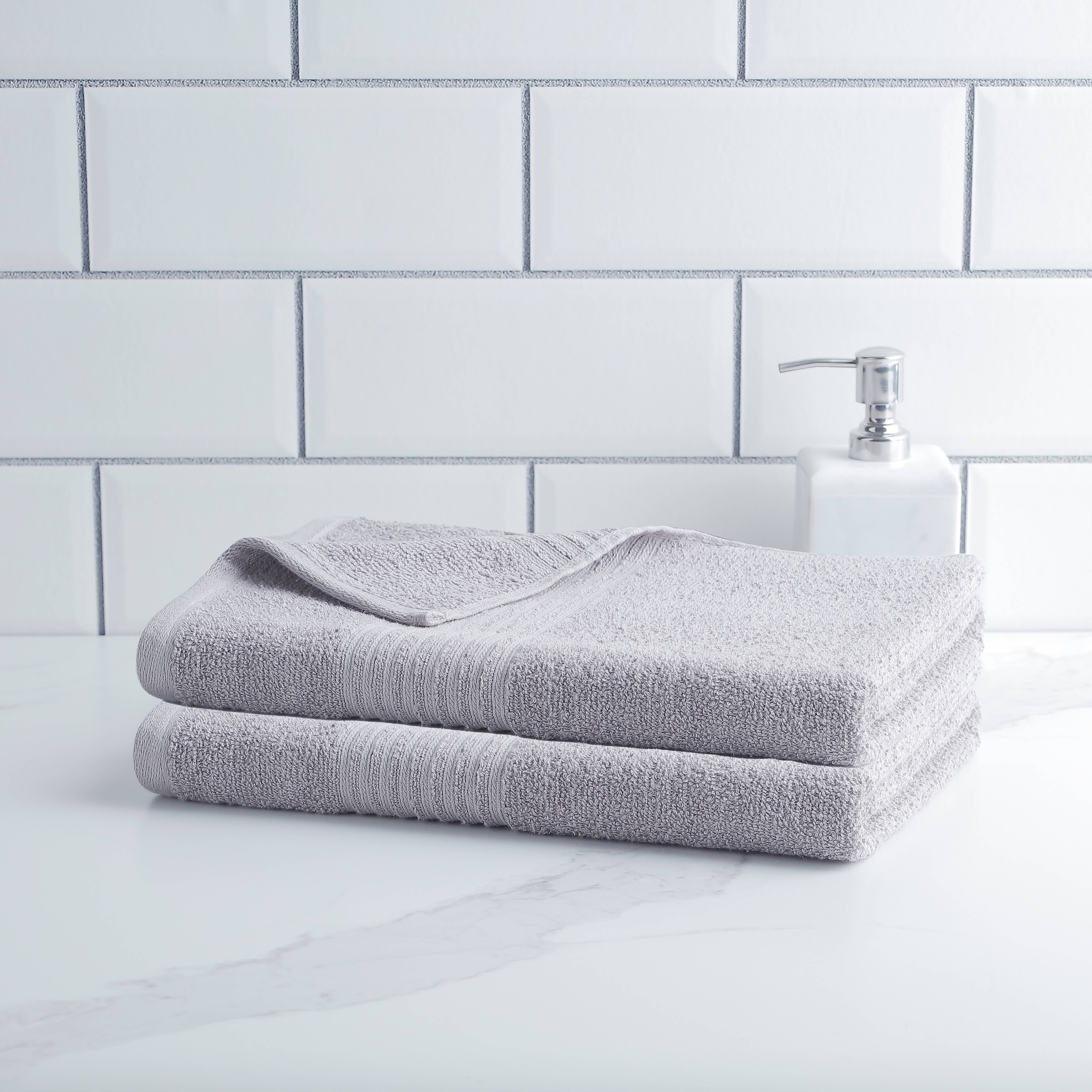 Comfy Bamboo World Single Ply 100% Cotton Towel Bath Towel, Super ...