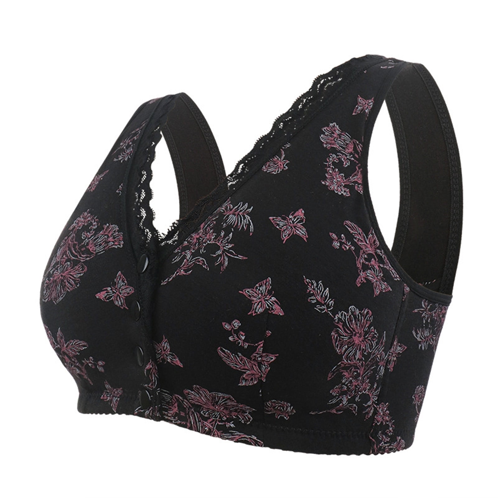 Comfy Bralettes for Women, Hugcore Seamless Front Closure Bras for ...