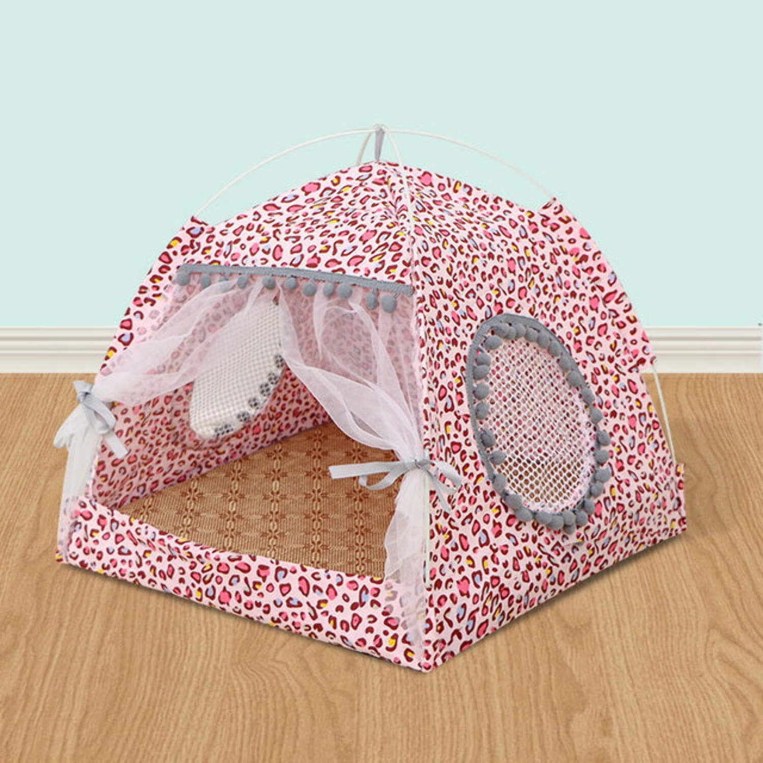 Comfy Calming Pet Tent Bed for Small Dogs and Cats - Walmart.com