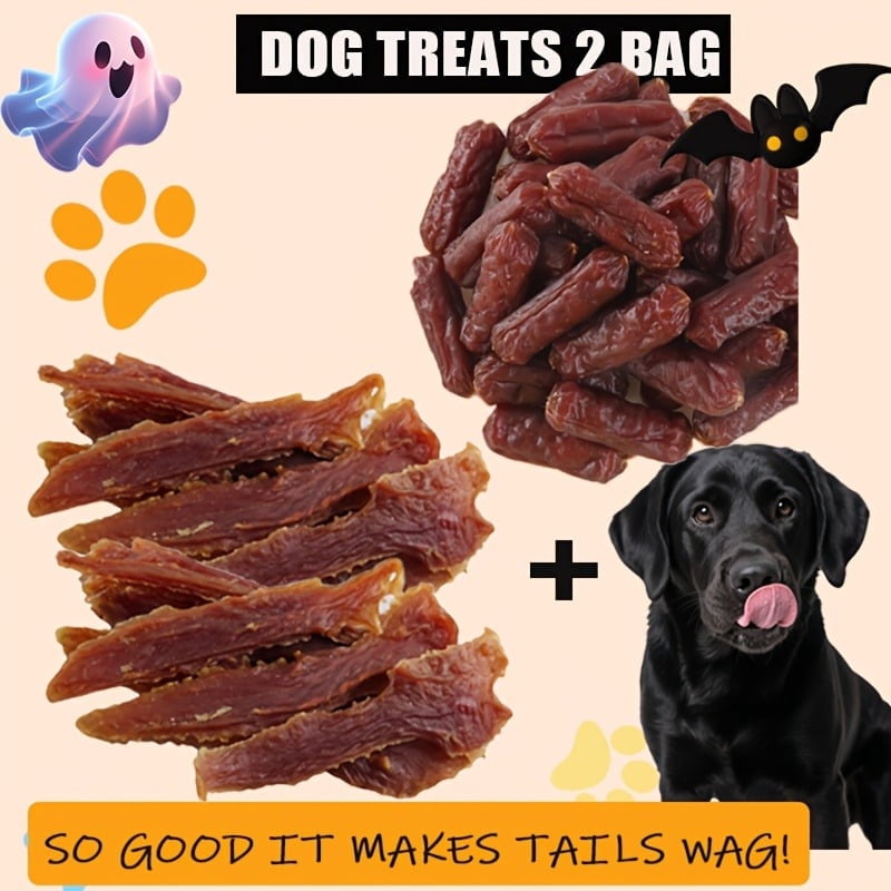 Comfy Cradle Dog Treat Variety Pack - 200g Dried Duck Strips & 200g ...