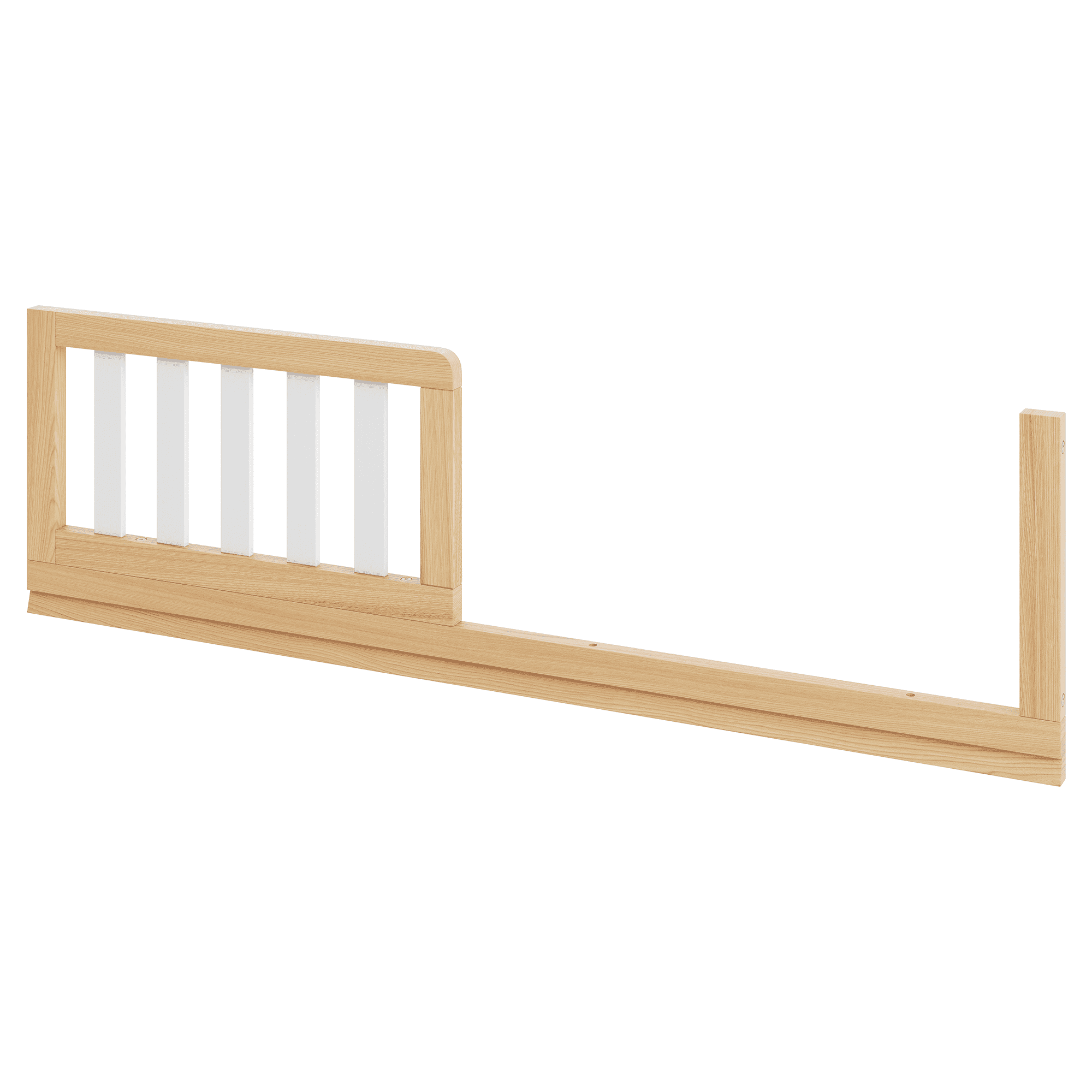 Comfy Cubs Crib Conversion Kit – Toddler Bed Guard Rail, White Bars and ...