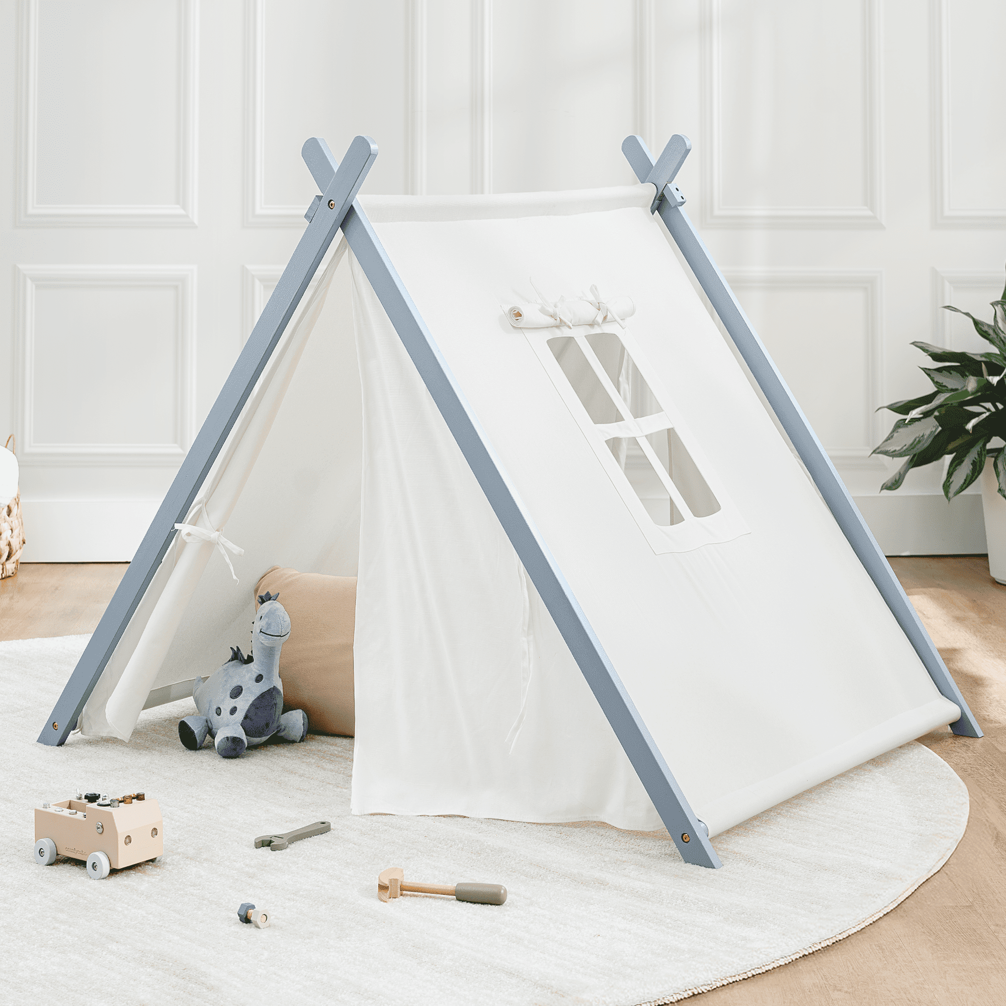 Comfy Cubs Kids Play Tent - Indoor Kids Tent - 100% Cotton Canvas ...