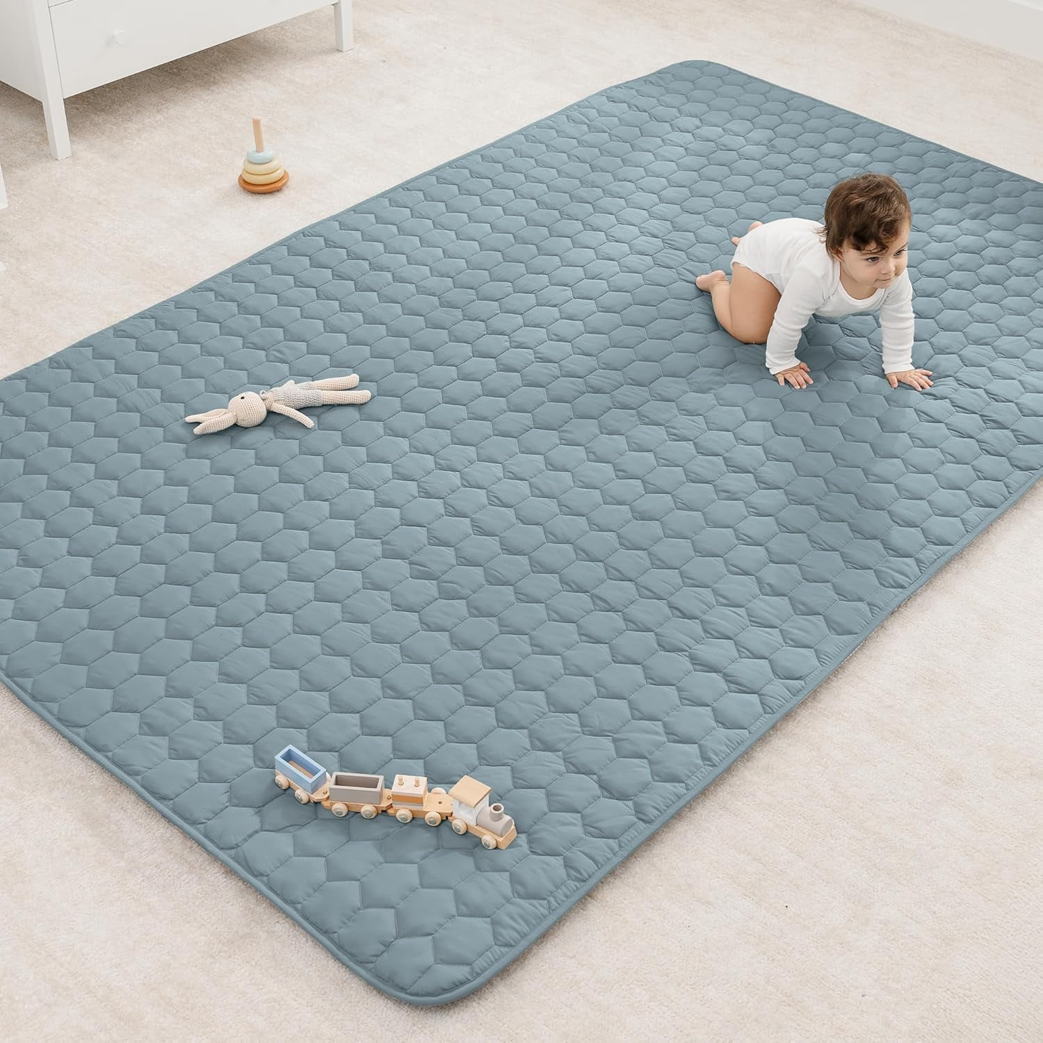 Comfy Cubs Play Mat, Rectangle (Large) 60” x 96” for Kids & Toddler ...