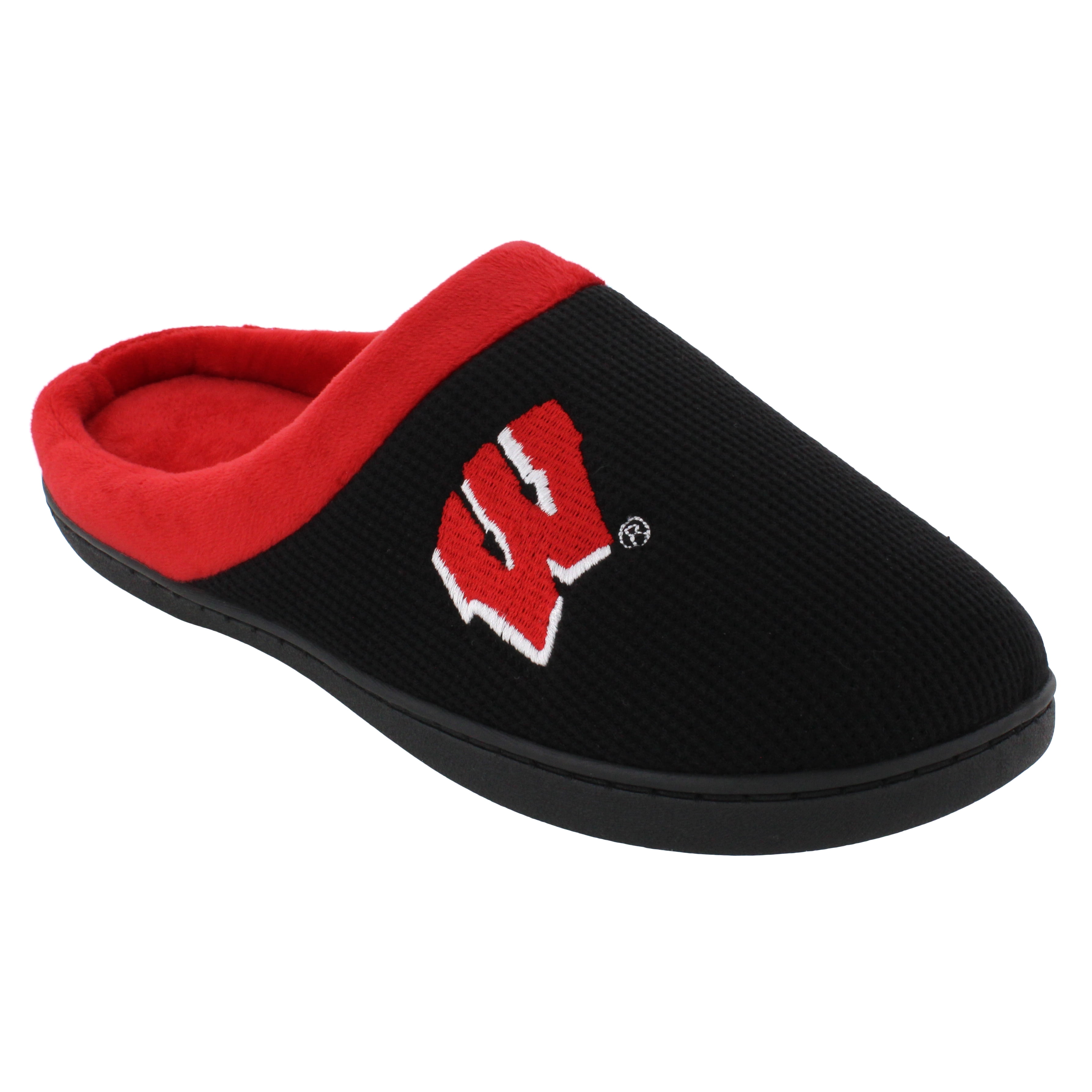 Comfy Feet Everything Comfy Wisconsin Badgers Clog Slipper - X Large ...