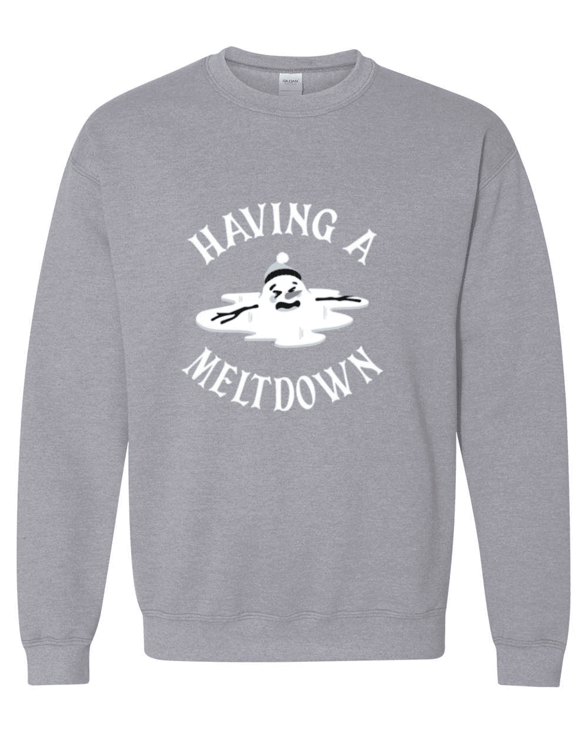 Comfy Funny I'm Having a Meltdown Mood Quote Art Sweatshirt, for men ...
