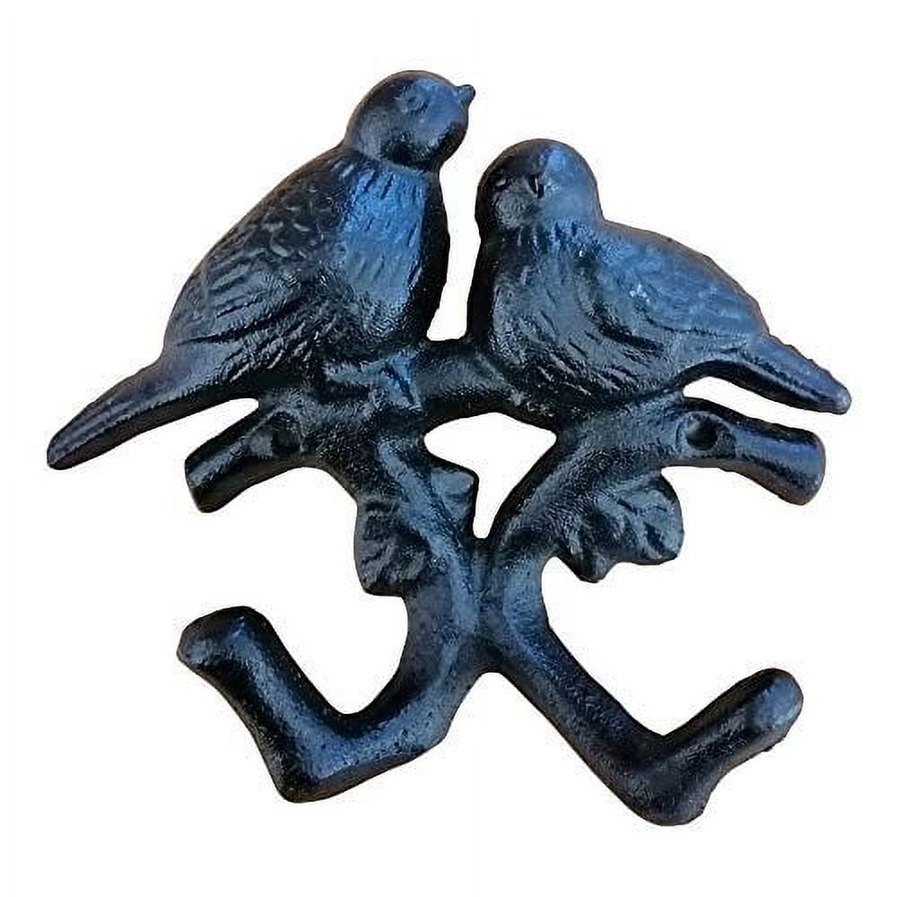 Comfy Hour Antique and Vintage Animal Collection Cast Iron Birds Double ...