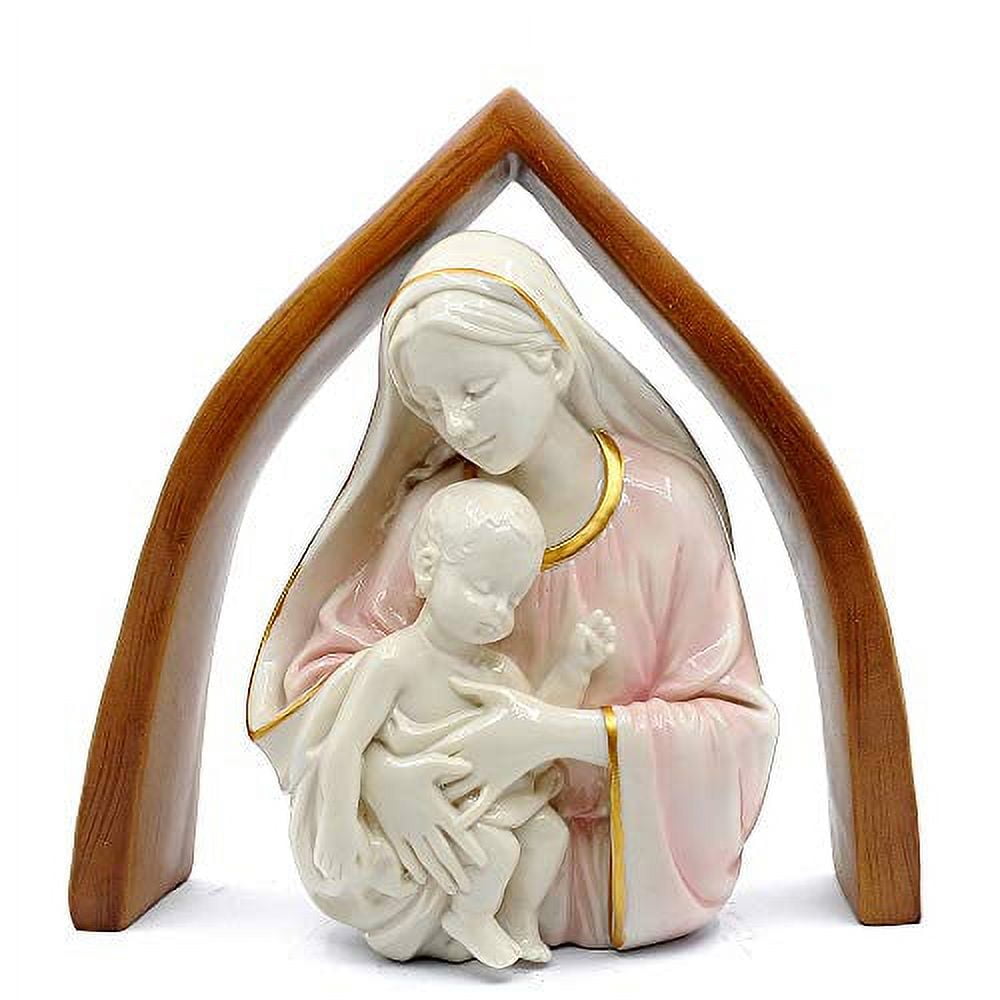 Comfy Hour Mindful and Sacred Collection 13" Religious Virgin Mary and Child Baby Statue, The ...