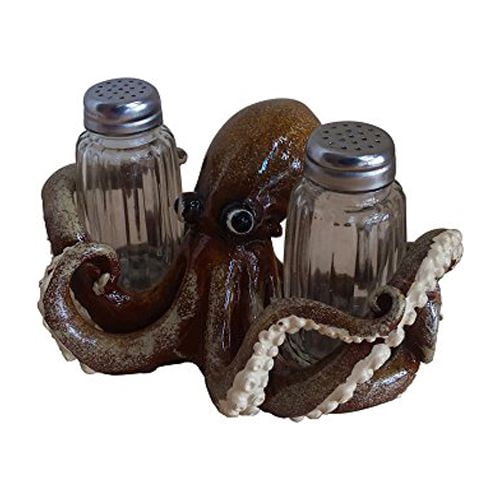 Comfy Hour Western Retro Collection 3" Octopus Salt and Pepper Bottle ...