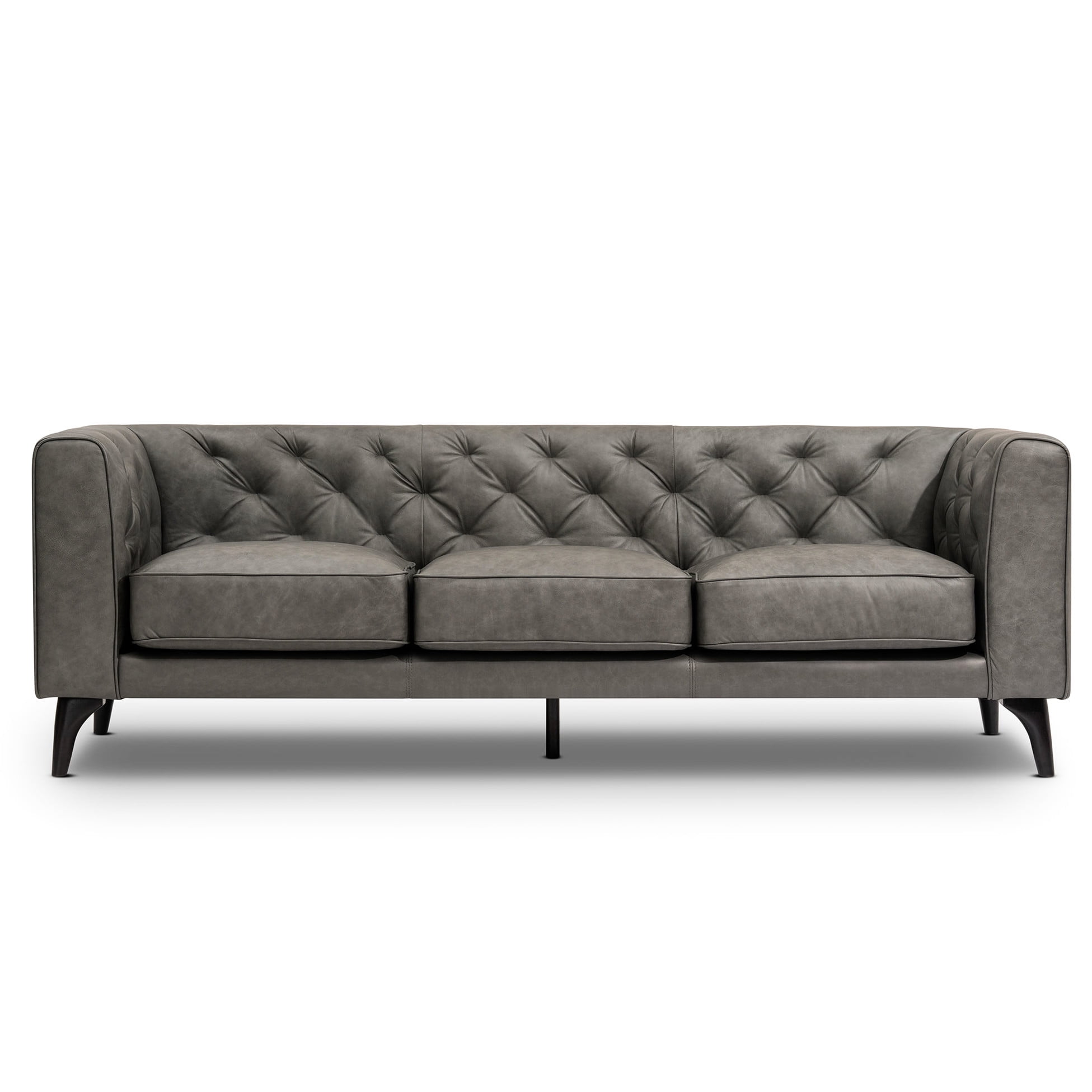 Comfy Leather 3 , Back, Graphite For Living Room Furniture Genuine Deep ...