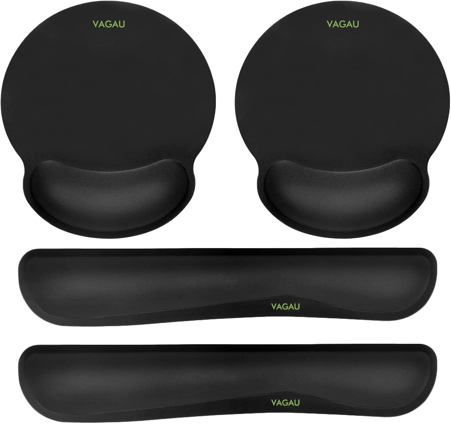 Comfy Mee Premium Memory Foam Keyboard and Mouse Wrist Rest Pads Set ...