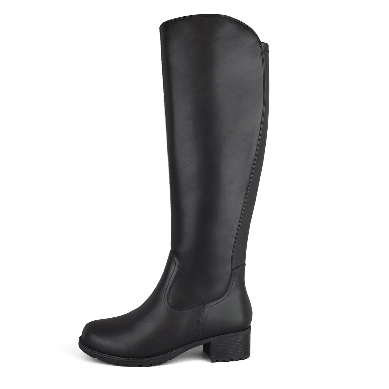 Comfy Moda Women's Waterproof Winter Boots | Leather | Knee High | Side ...
