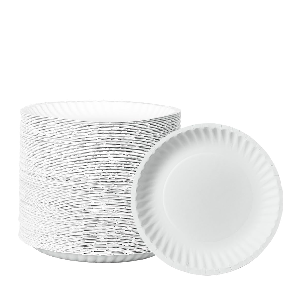 Comfy Package, [300 Pack Disposable Paper Plates - Decorative Craft ...