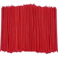 Comfy Package Red 5-inch Long Plastic Drink Stirrer Straws - 1000-Pack ...
