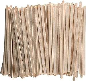 Comfy Package [500 Count] 5.5 Inch Wooden Coffee Stirrers - Wood Stir ...