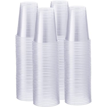 Dealmed Disposable Plastic Cups – 100% Recyclable Cups, Ideal for ...