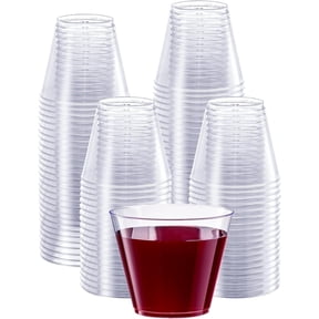 9 Oz Clear Plastic Cups
