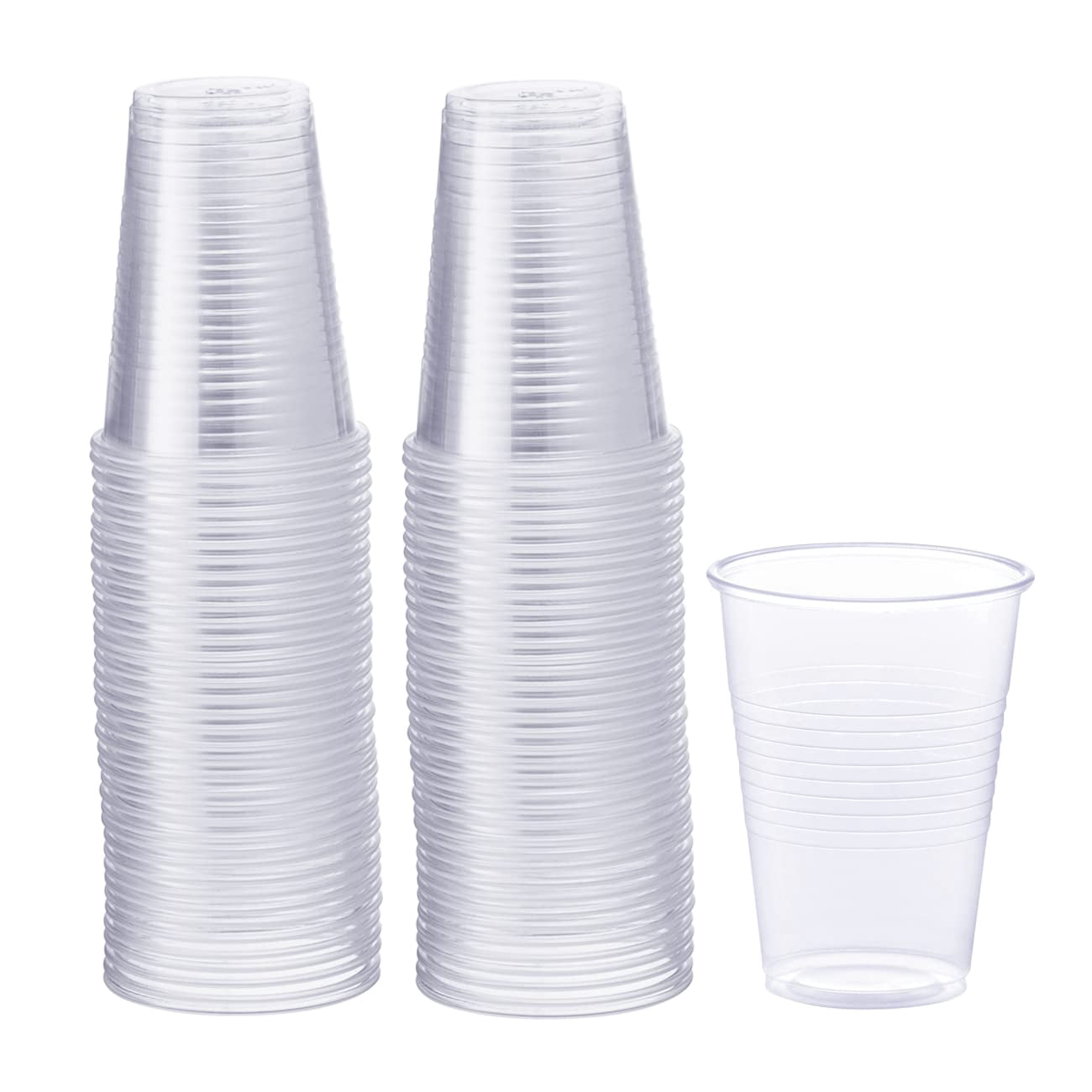 Comfy Package, Clear Plastic AIF9 Cups [9 oz - 80 Count] - Disposable ...