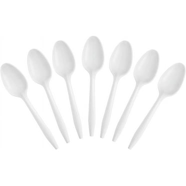 Dixie SH217 Heavyweight Polystyrene Soup Spoons - White (1000/Carton ...