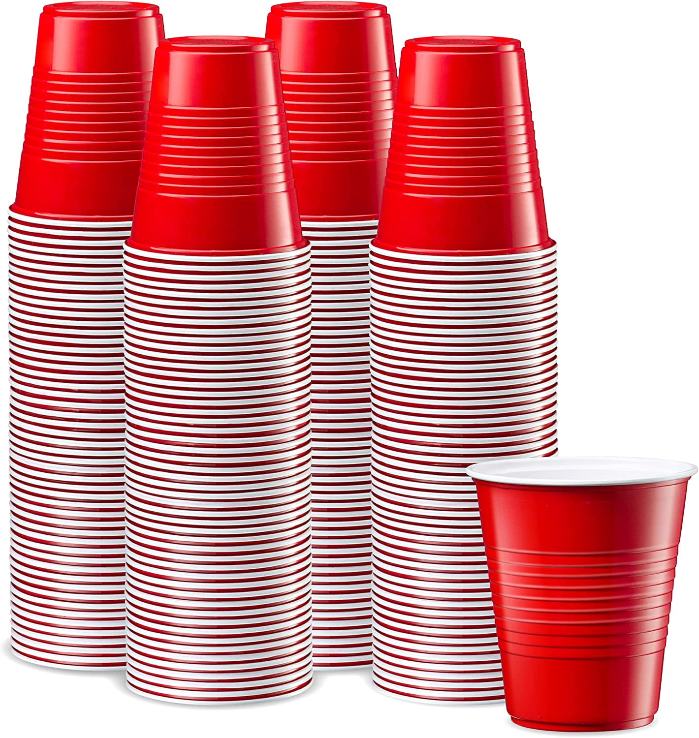 Comfy Package BPA-Free 240-Pack Disposable Plastic Party Cups, 12 oz ...