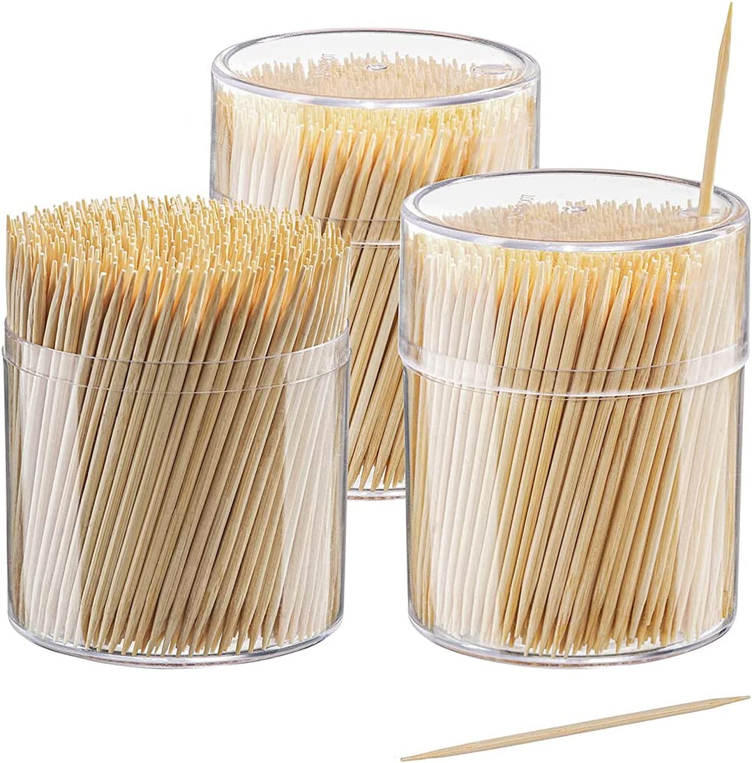 Royal Mint Individual Cello Wrapped Toothpicks, Package of 1000 ...